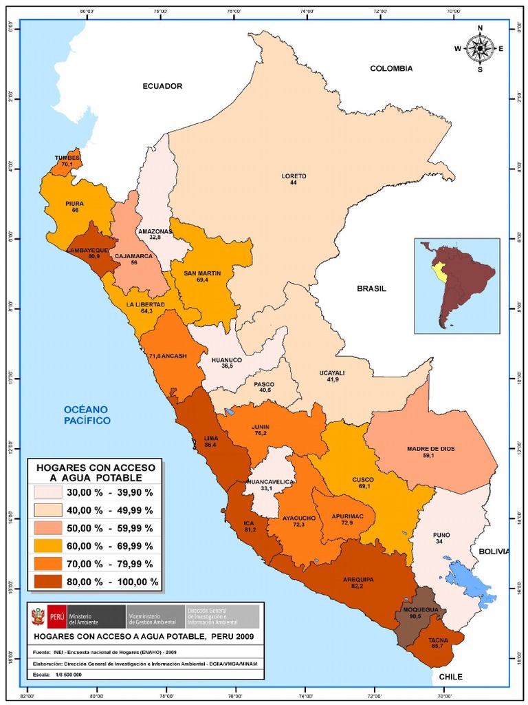 Mapa Del Peru | PDF