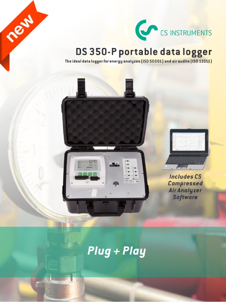 DS 350-P Portable Data Logger CS Instruments - Manualzz | PDF