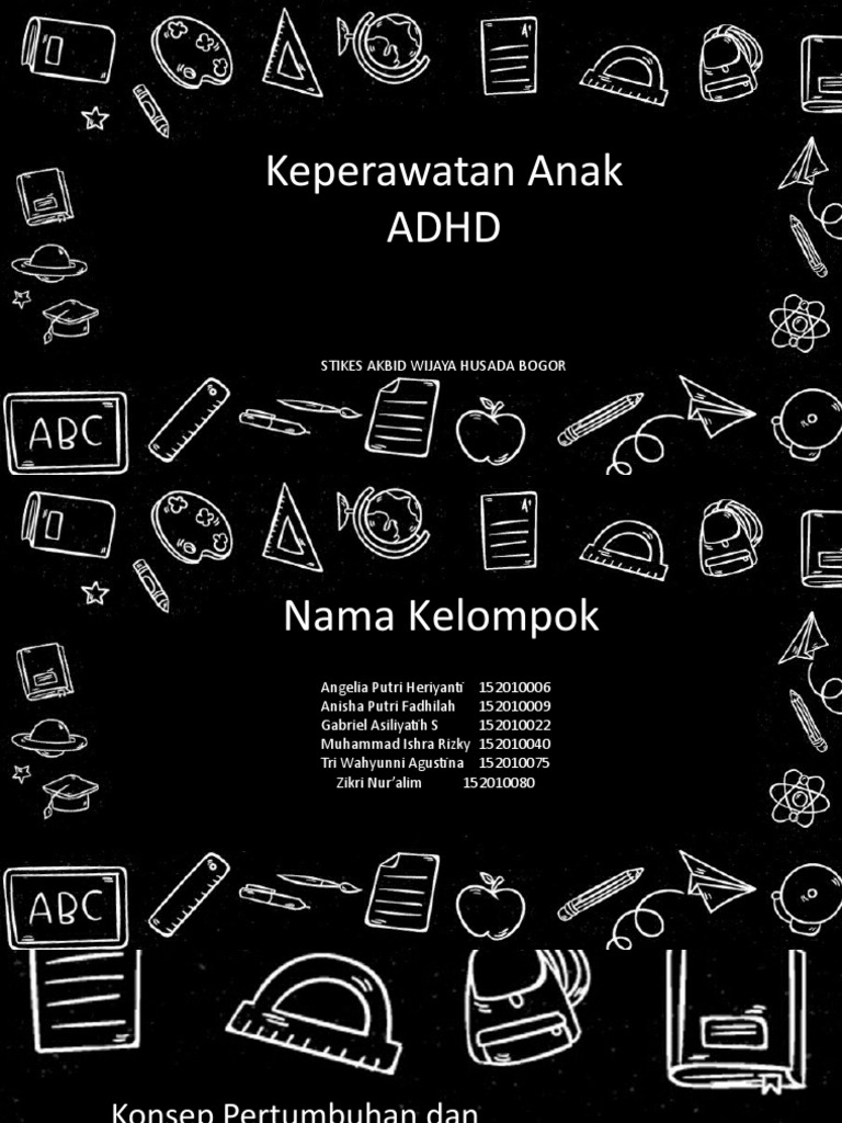 Konsep dan Penanganan ADHD Anak | PDF | Pengembangan Diri | Kesehatan ...