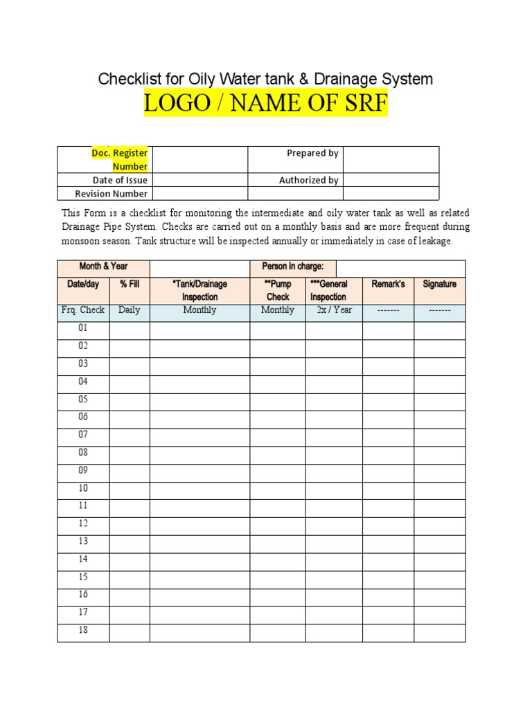 Drainage Inspection Checklist: A Full Guide – KRHC