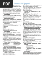 Risk Management Module 1 and 2 | PDF | Risk | Risk Management