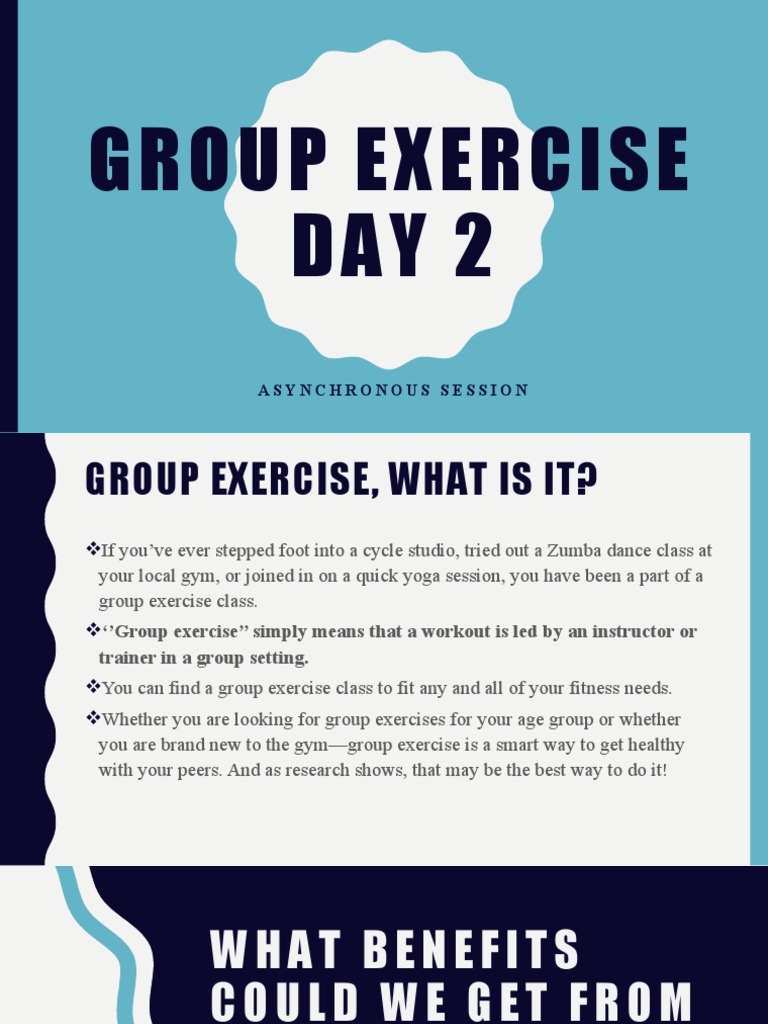 Group Exercise | PDF | Physical Fitness | Hobbies