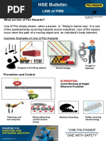 Line of Fire Training Slides | PDF | Hazards | Personal Protective ...