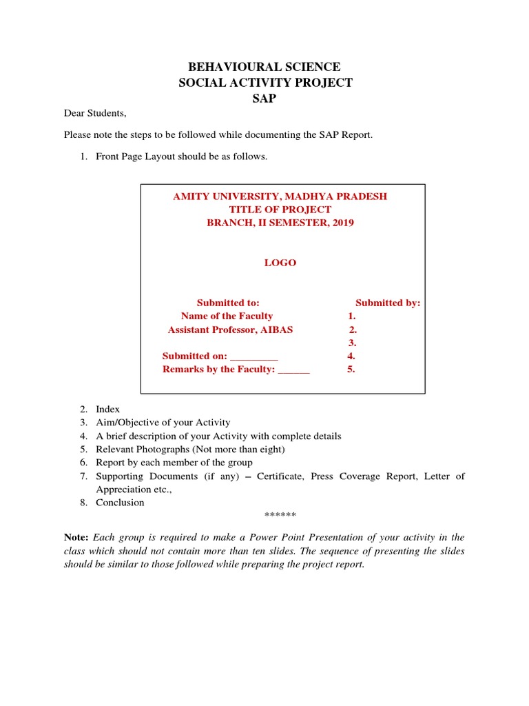 SAP Report Format | PDF | Art