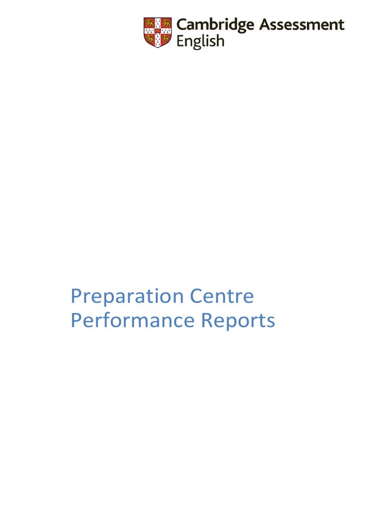 Performance Reports User Guide | PDF | Software | Computing