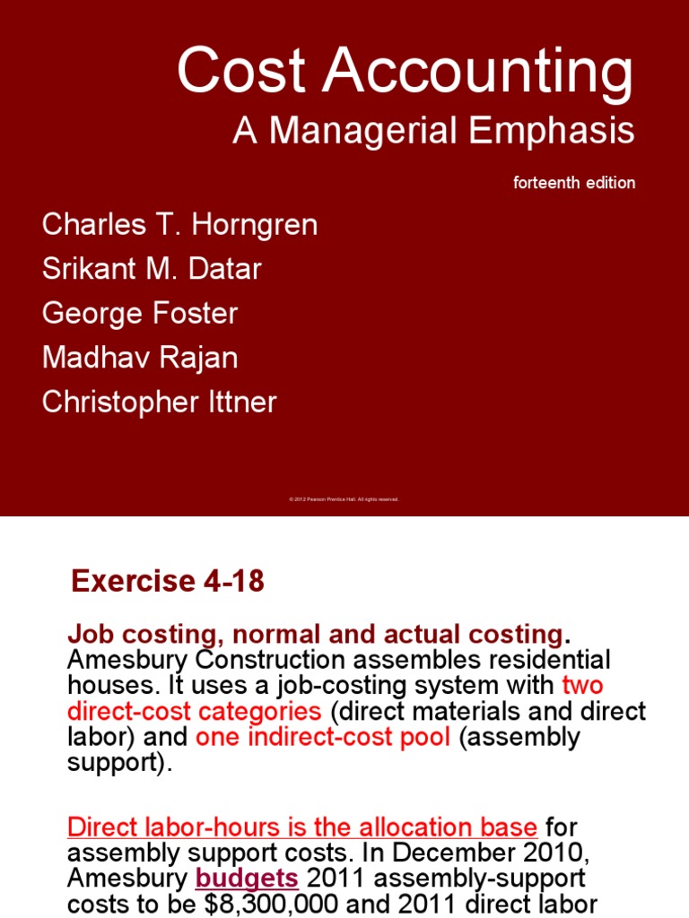 Chapter-4-Solved-Problems (Cost Accounting) | PDF | Accounting ...