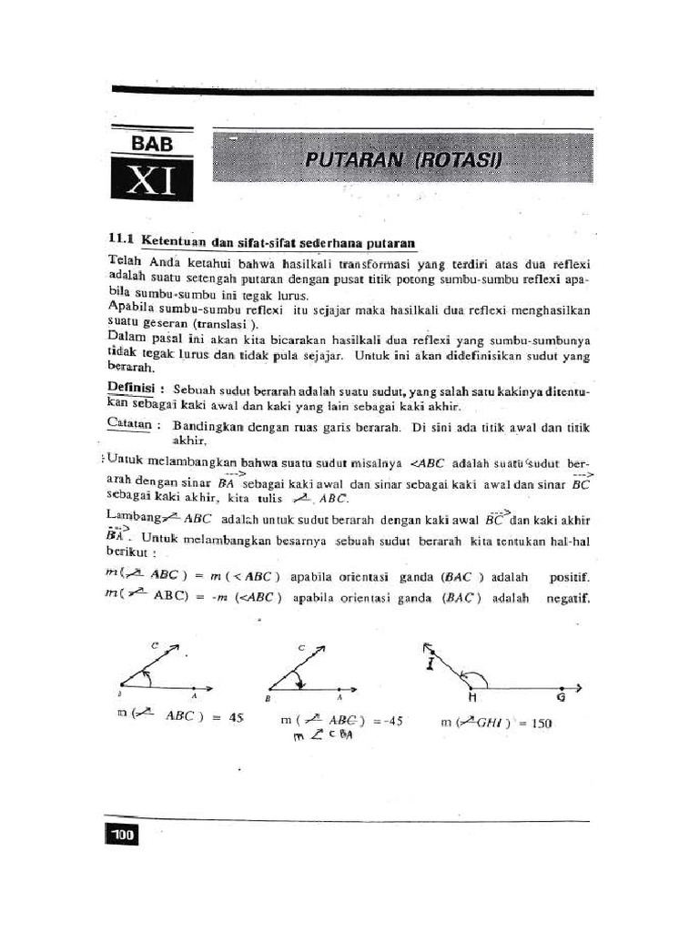 Putaran (Rotasi) | PDF