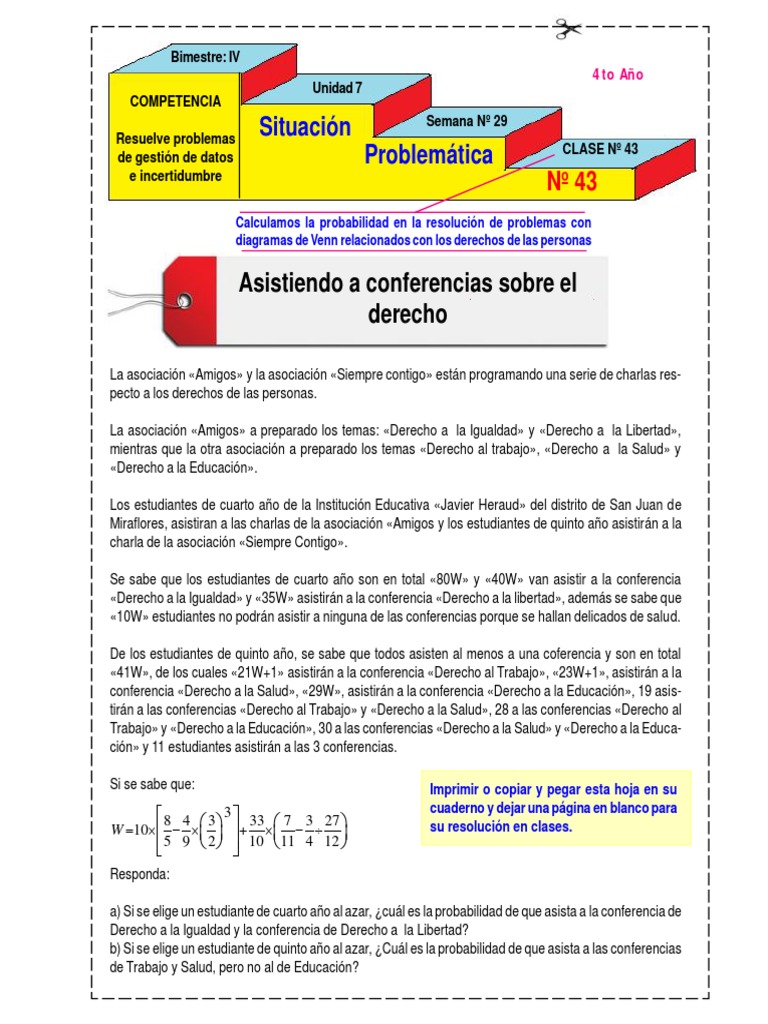 Ficha 43 - Cuarto | PDF