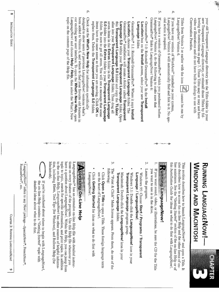 Transparent Language English 6.0 Installation Guide | PDF