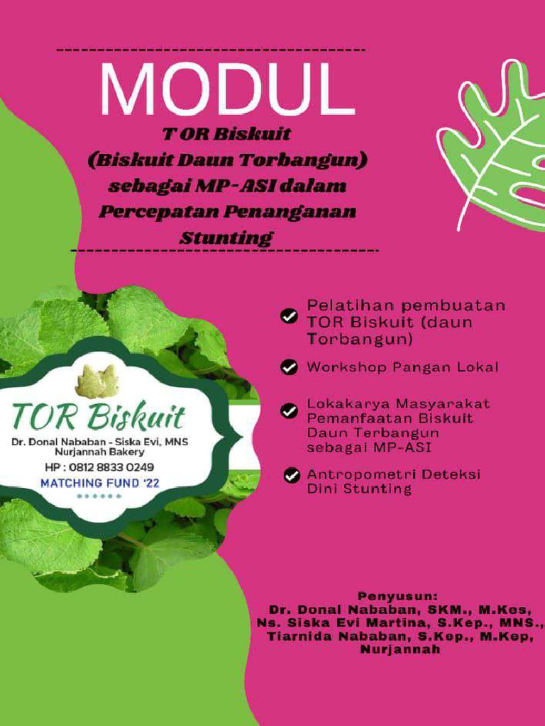 Modul Tor Biskuit | PDF