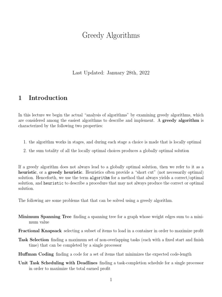 Greedy Pdf Vertex Graph Theory Algorithms And Data Structures