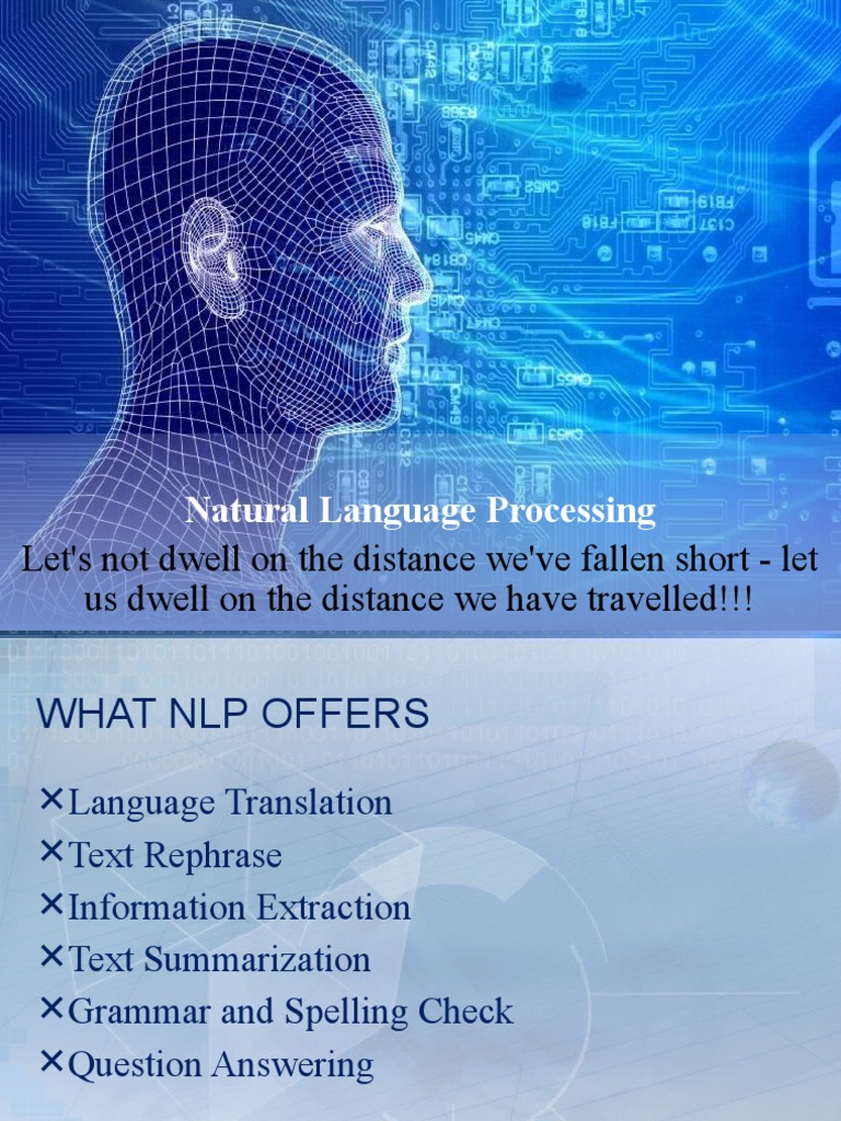 NLP Lec 1 | PDF | Information | Computing