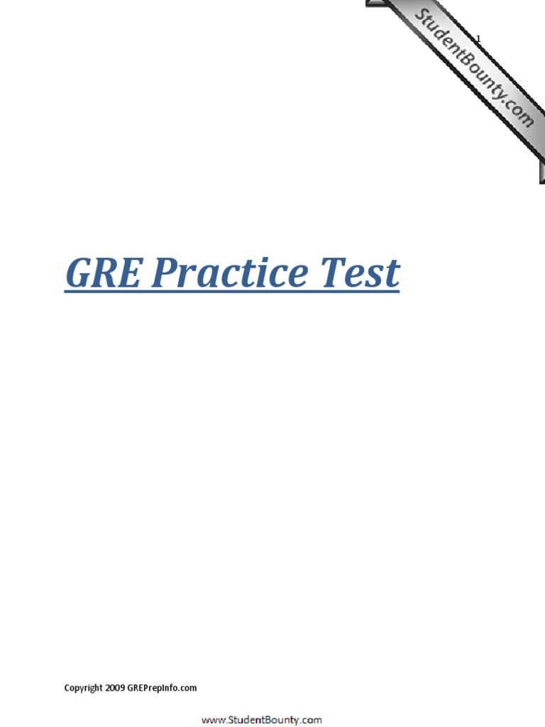 GRE Practice Test | PDF | Statin | Atheroma