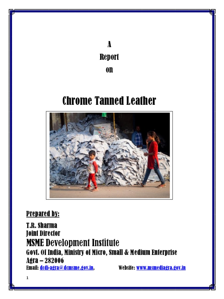 26 - Chrome - Tanned - Leather by TR Sharma | PDF