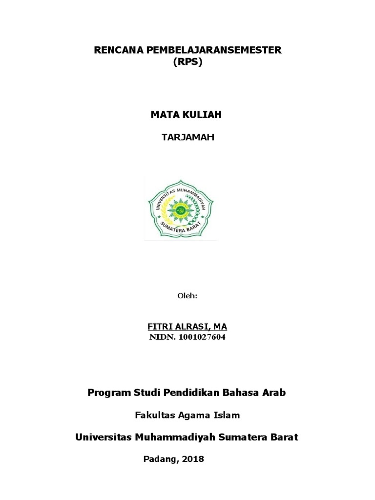 RPS Tarjamah | PDF