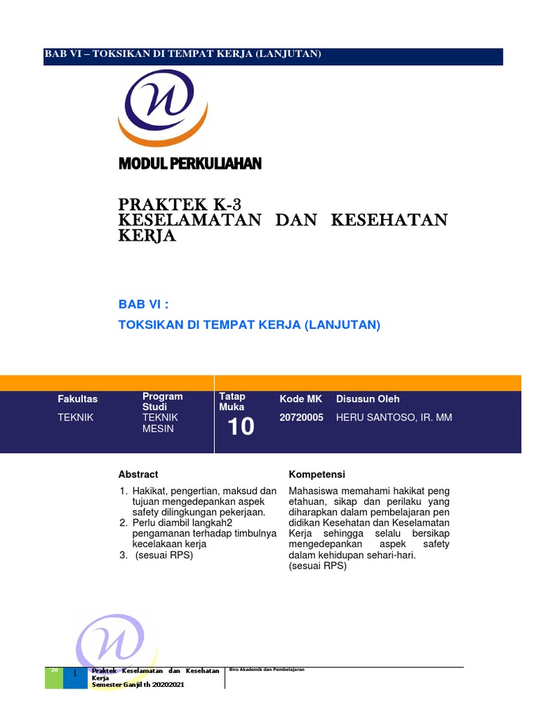 Pertemuan 10 J K-3 MS J Modul J Ganjil 20-21 J Rabu 251120 | PDF