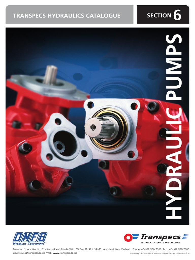 06 Hydraulic Pumps | PDF