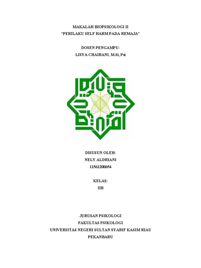 Makalah Biopsikologi Ii Pdf Pengembangan Diri