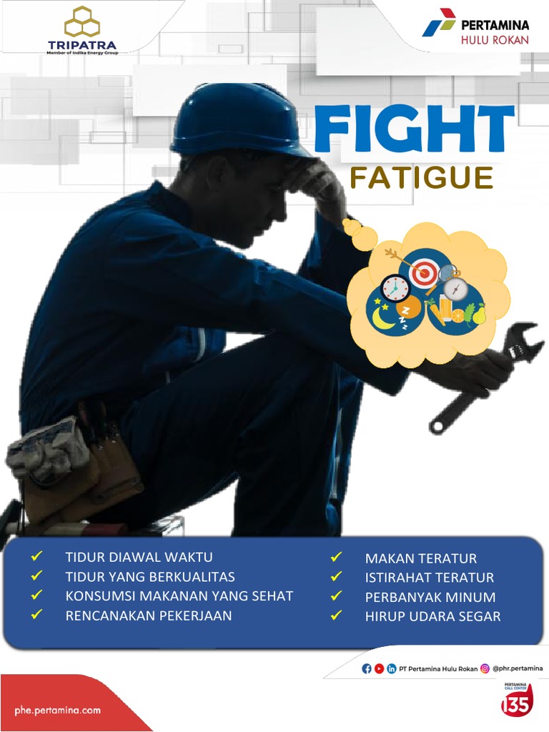 Poster Safety Campaign November 2022 - Fatigue Management | PDF
