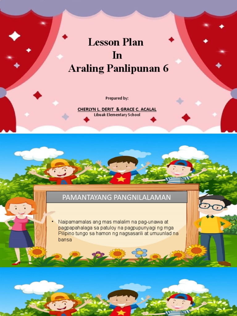 Lesson Plan Aral - Pan.6 | PDF
