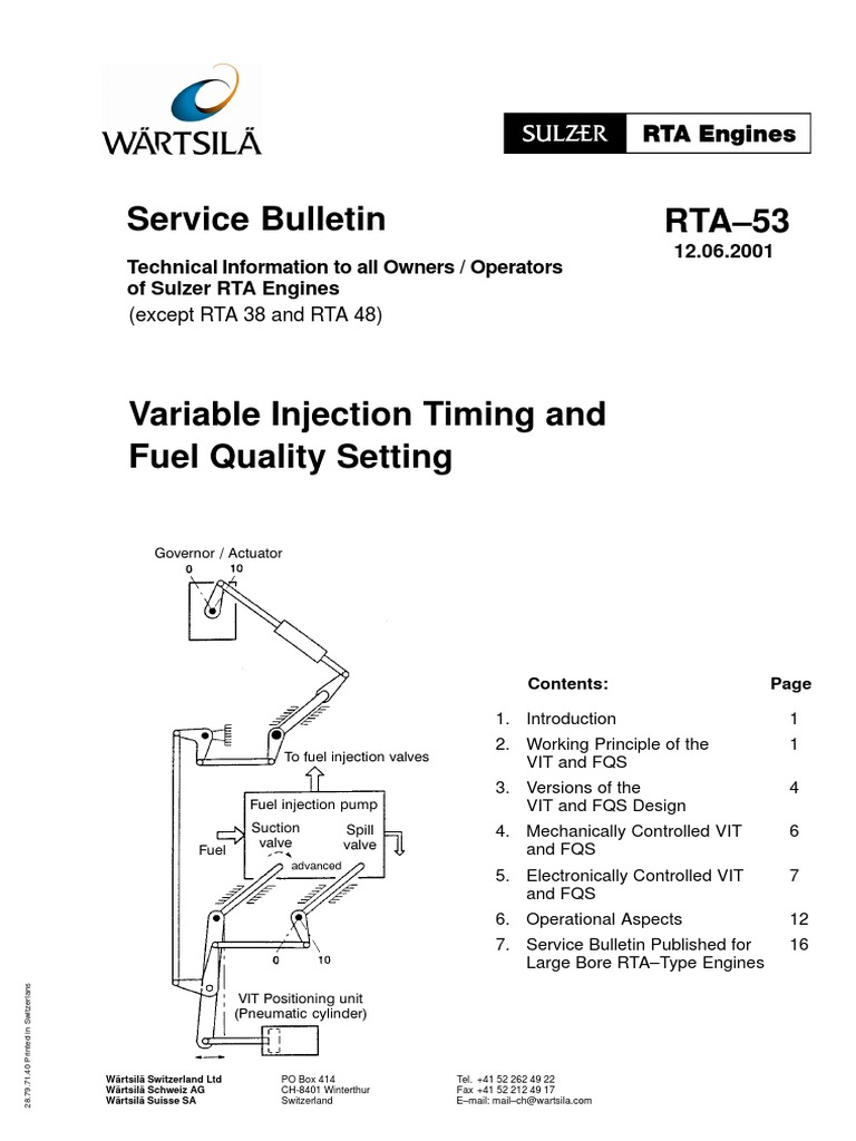 Variable Injection Timing And Fuel Quality Setting Pdf 