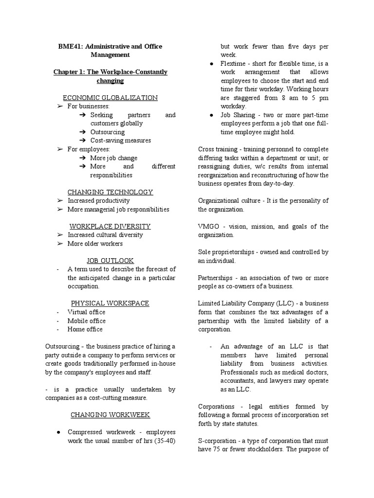 Chapter 1: Evolving Workplace Dynamics | PDF | Business | Self-Improvement