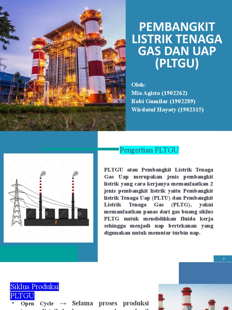 PLTGU: Prinsip dan Keunggulan | PDF