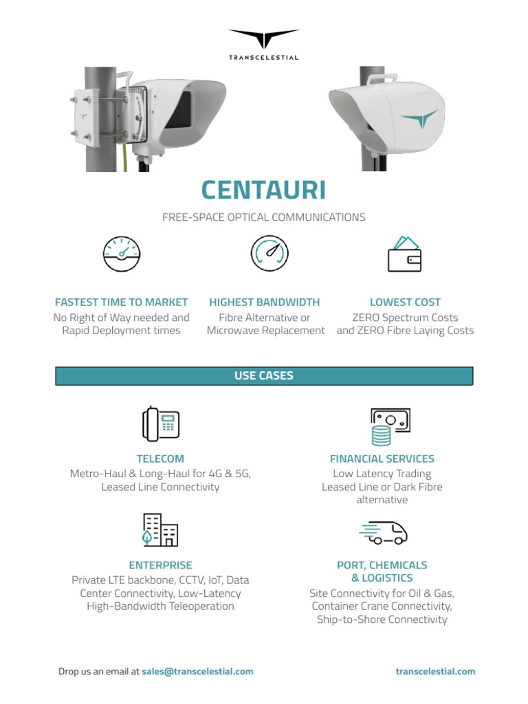 CENTAURI Datasheet v13s | PDF