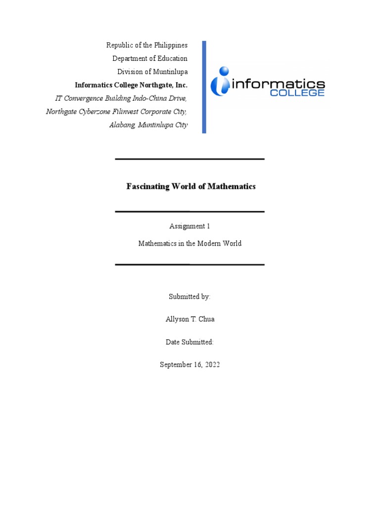 Research Paper - What Is Mathematics? | PDF | Mathematics | Geometry