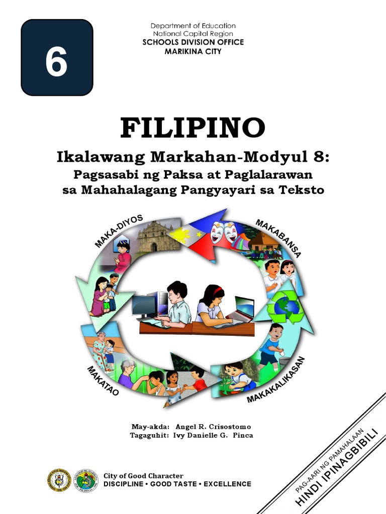 NCR Final Filipino6 Q2 M8-1 | PDF