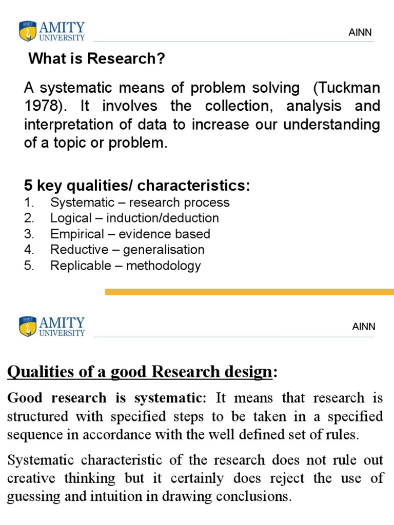 Introduction To Research Methodology | PDF | Logic | Deductive Reasoning