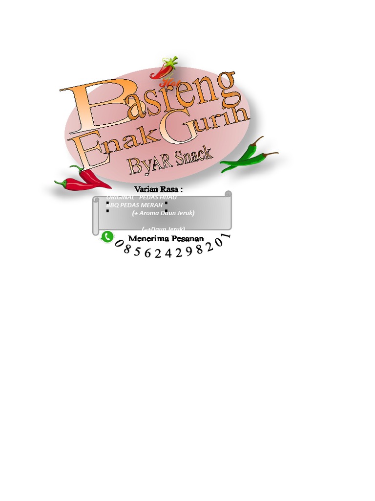 Stiker Basreng | PDF