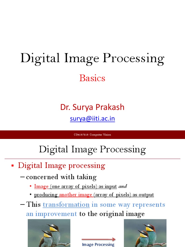 Lecture 2 Digital Image Processing | PDF | Data Compression | Computer Vision
