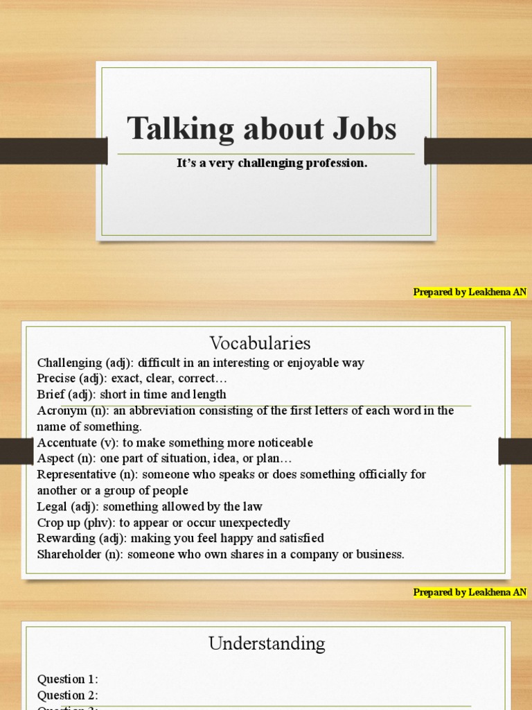English Class Slide-Session 2 | PDF