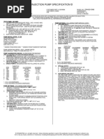 Roosa Master DM Injection Pump Operators Manual | PDF | Pump | Throttle