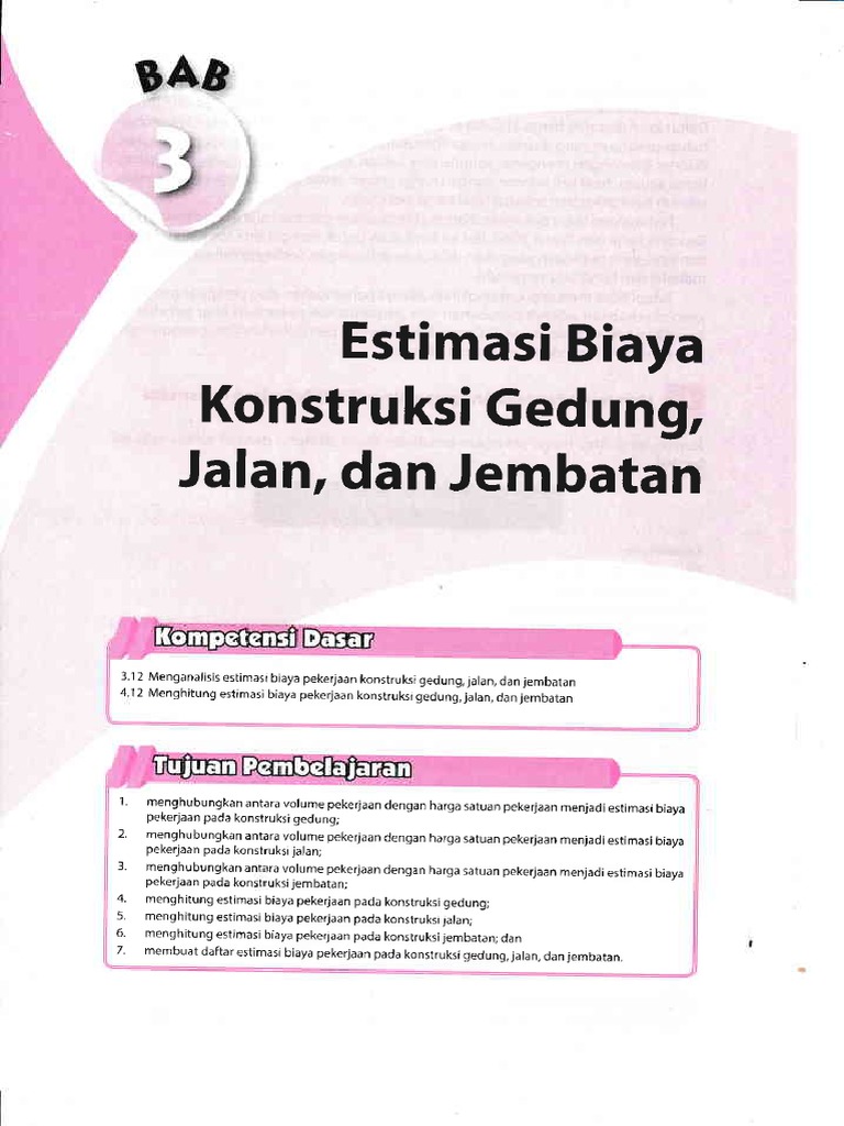 Estimasi Biaya Konstruksi | PDF