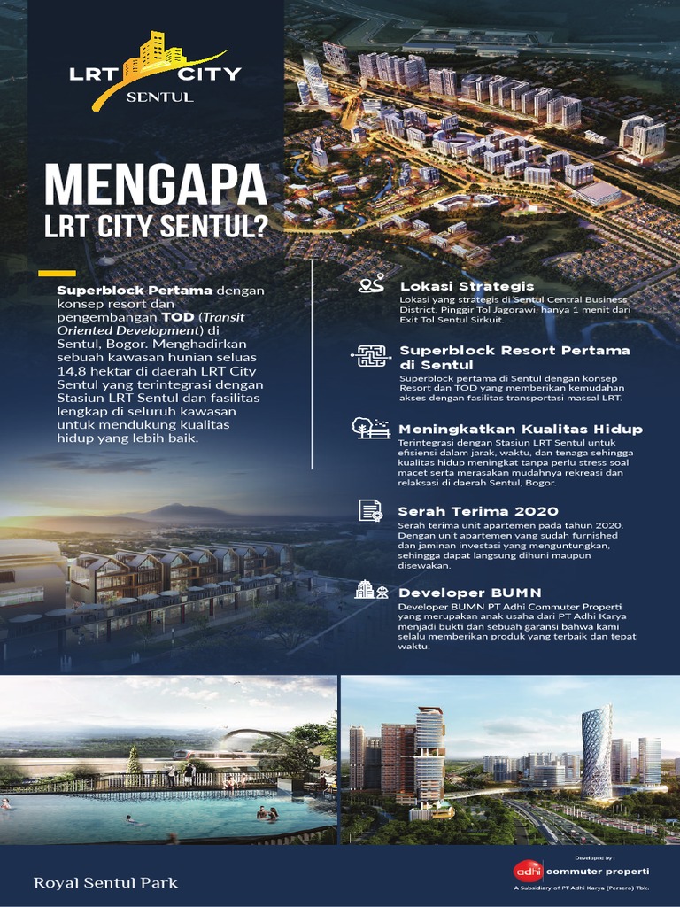 Brosur Digital - LRT City Sentul 4-Compressed | PDF
