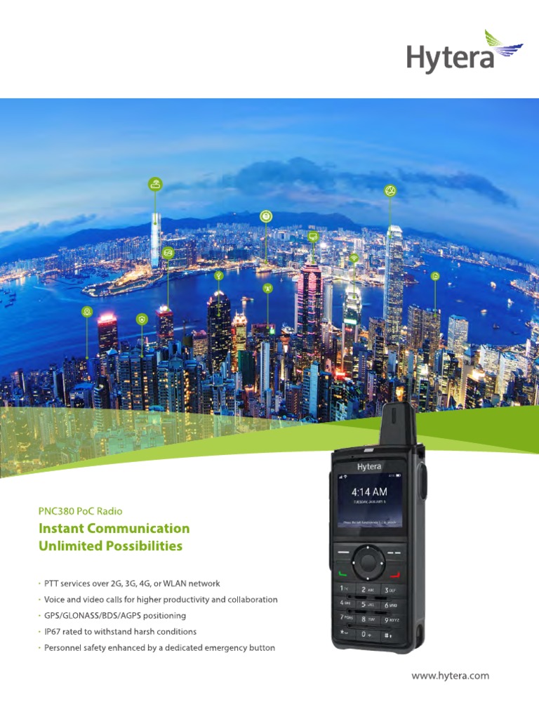 Hytera PNC380 | PDF
