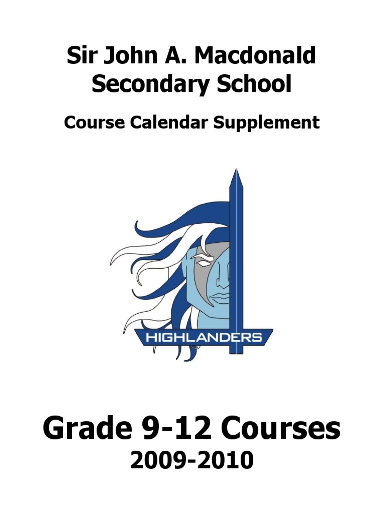 Gr. 9-12 2009-10 | PDF