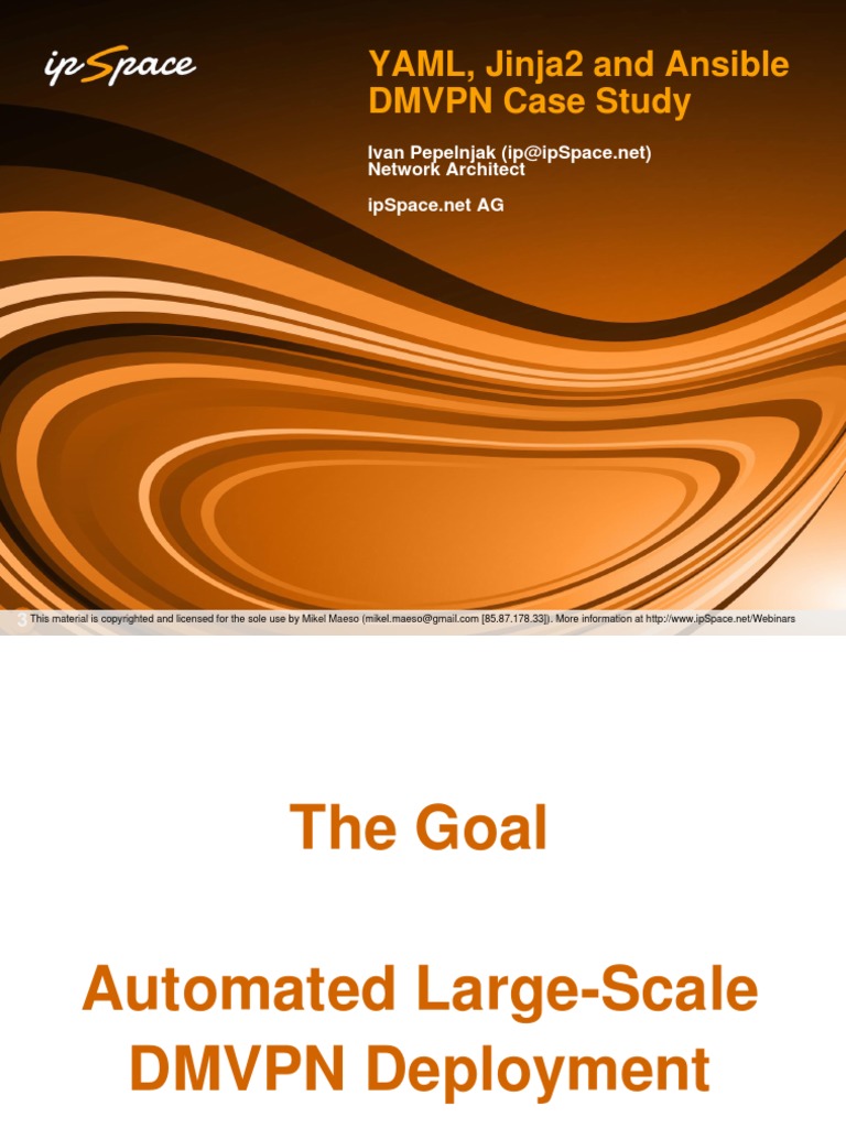 Automated DMVPN Deployment Case Study | PDF