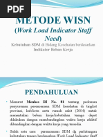 Rumus Perhitungan WISN Tenaga Kerja | PDF