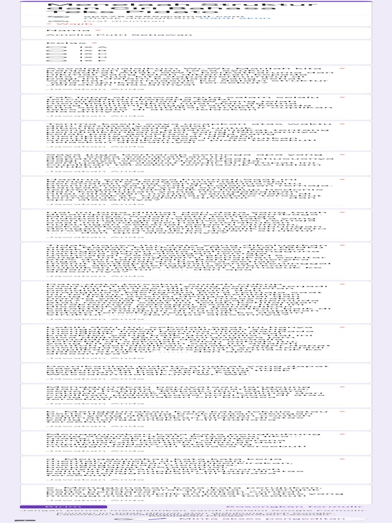 Menelaah Struktur Dan Ciri Bahasa Teks Pidato | PDF | Karier ...