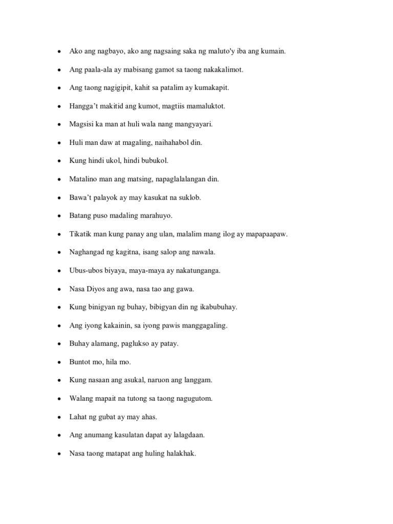 Ako Ang Nagbayo | PDF