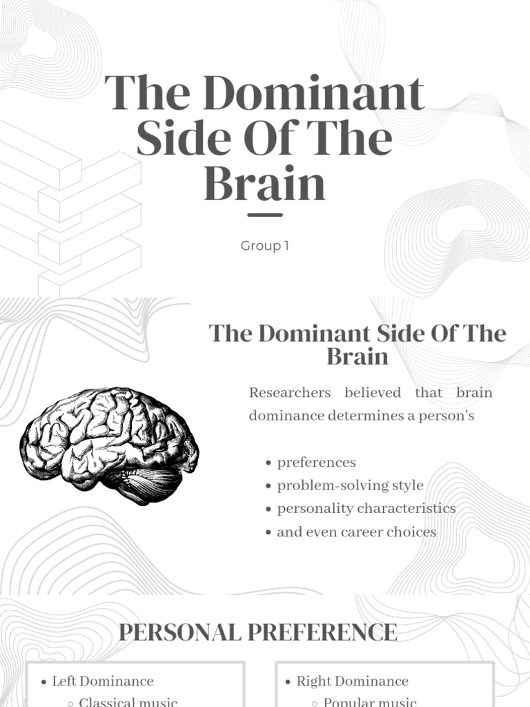 Brain Dominance and Learning Styles | PDF | Brain | Neuron