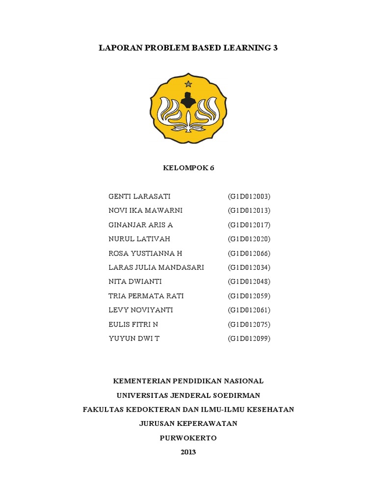 Laporan PBL 3 Blok CE Fix | PDF | Kesehatan Holistik