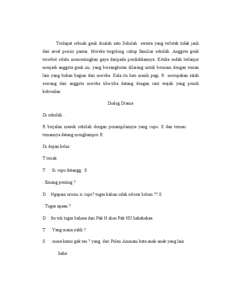 Drama Bullying | PDF