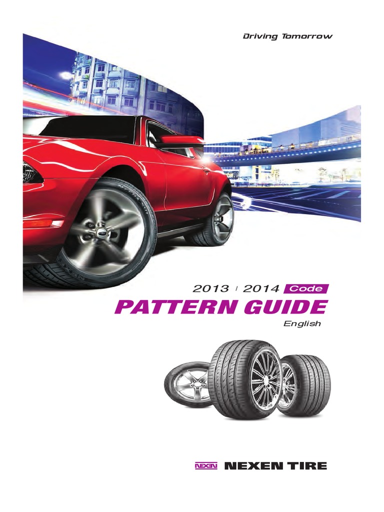 Nexen Pattern Guide | PDF | Tire | Vehicle Technology