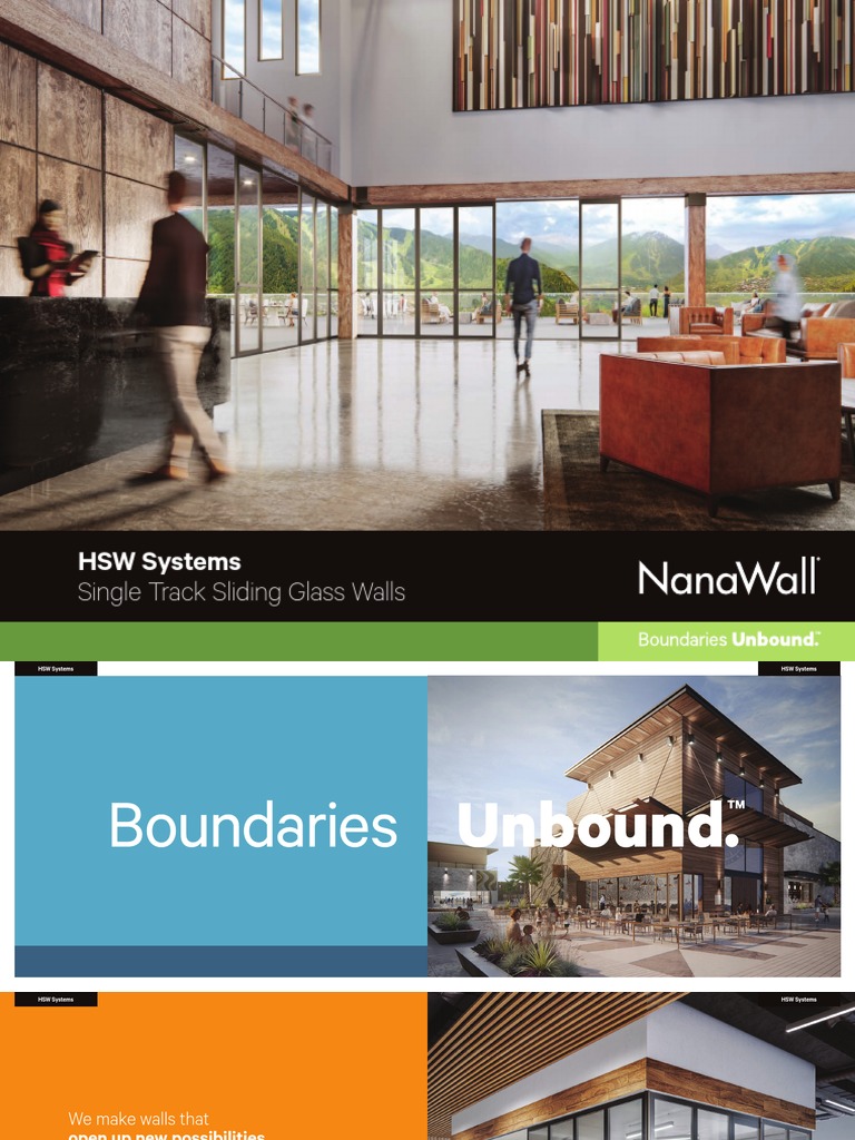 Nanawall HSW | PDF | Door | Building Insulation