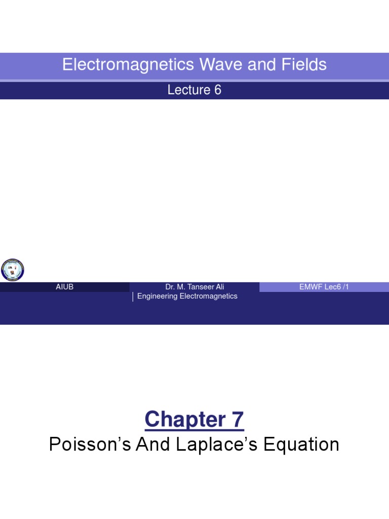 ElectromagneticFieldsWave Lecture 06 | PDF ElectromagneticFieldsWave Lecture 06 | PDF