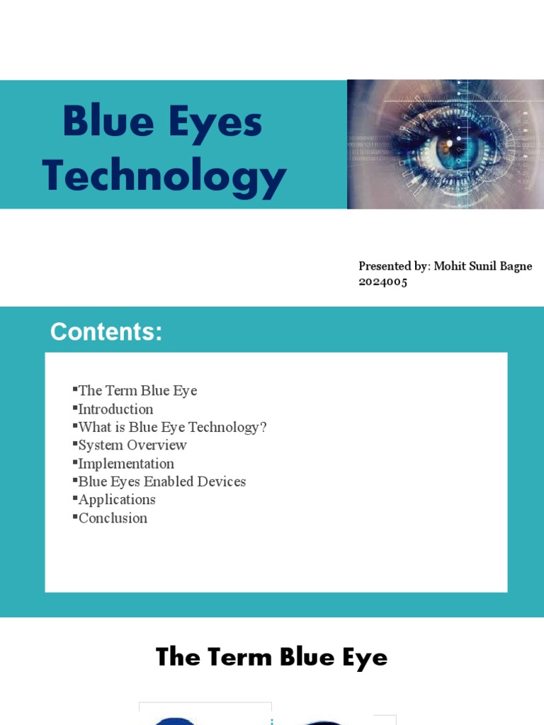Blue Eye Technology Overview | PDF | Artificial Intelligence ...